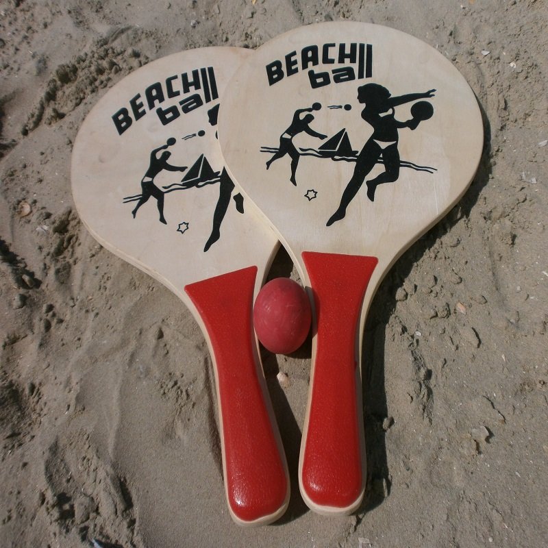 Strand tennis - Sjov spil som er perfekt til stranden.