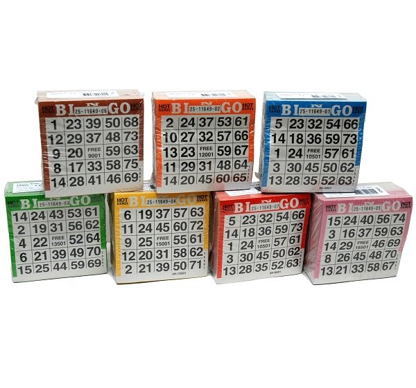 Bingo plader - Når der skal spilles masser af bingo.