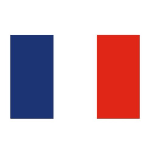 Frankrig flag - Stort udvalg af flotte flag fra hele verden.