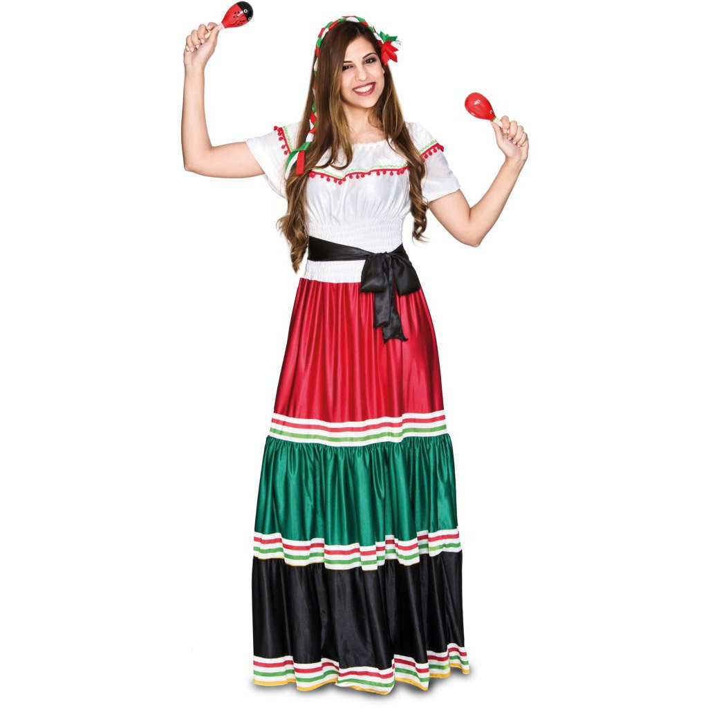 Mexican Girl kostume - På vej til Mexico eller temafest.