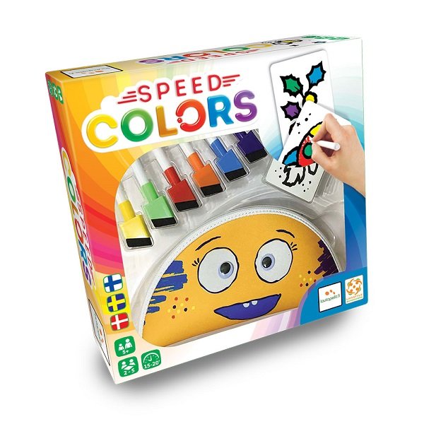 Speed Colors - Sjovt spil med tusher hvor der skal huskes.