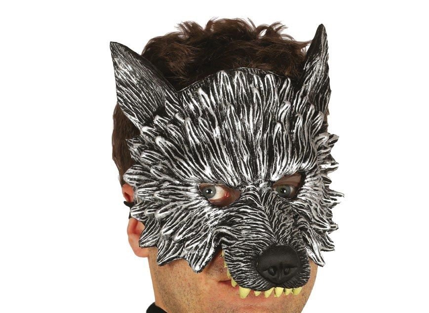 Ulve maske - Til dig der skal være en meget farlig varulv.