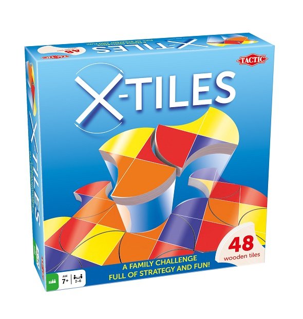 X Tiles brætspil - Sjov familie brætspil fra Tactic.