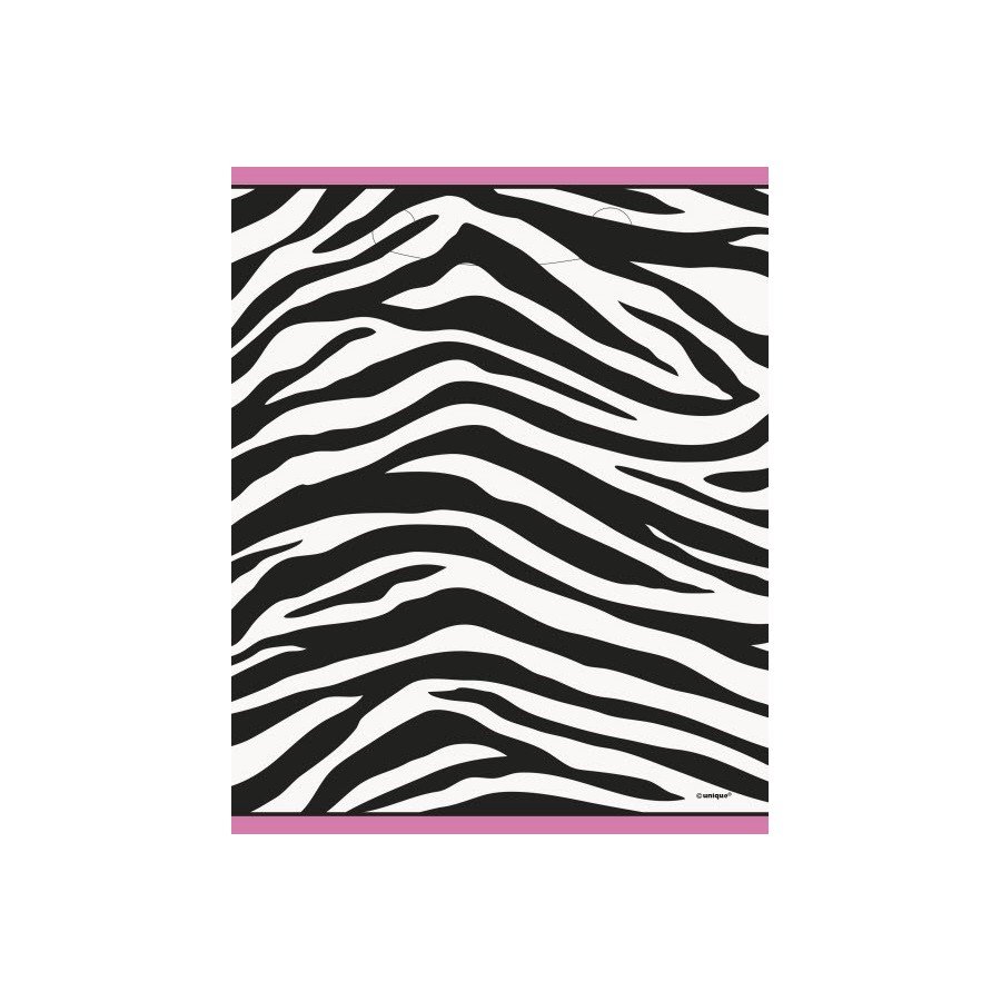Pink zebra slikposer - Når der skal slik til safari festen.